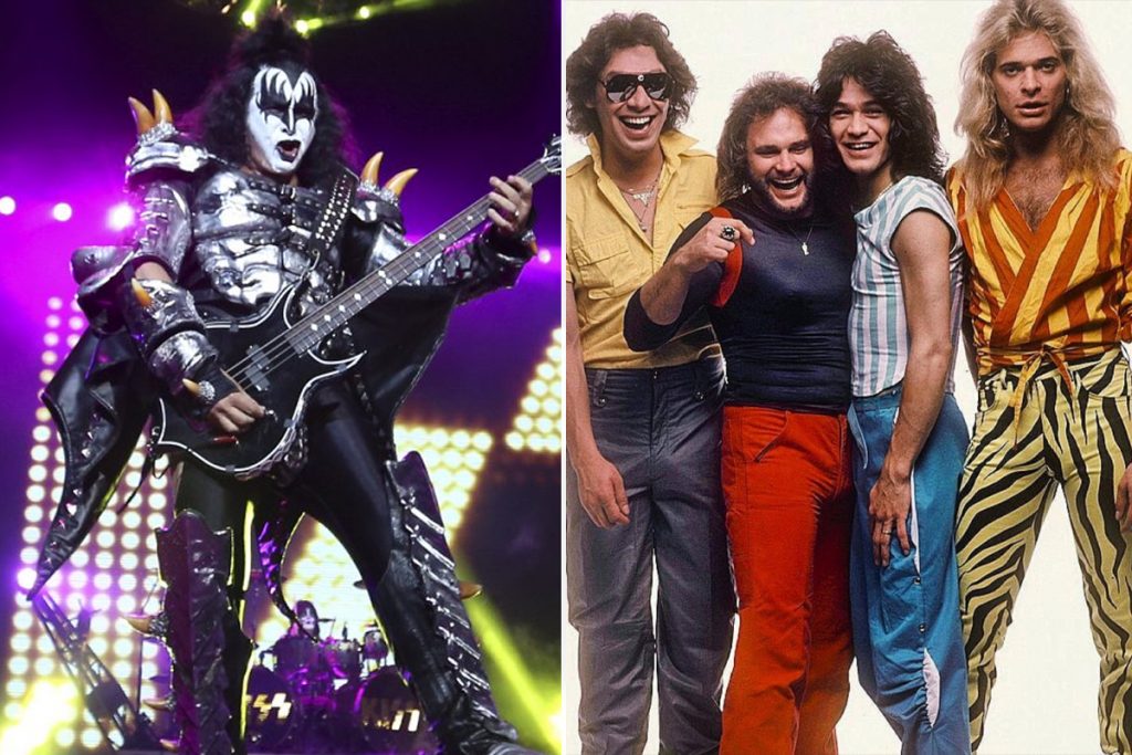 The Story Of How Gene Simmons Discovered Van Halen, Signed Them And ...
