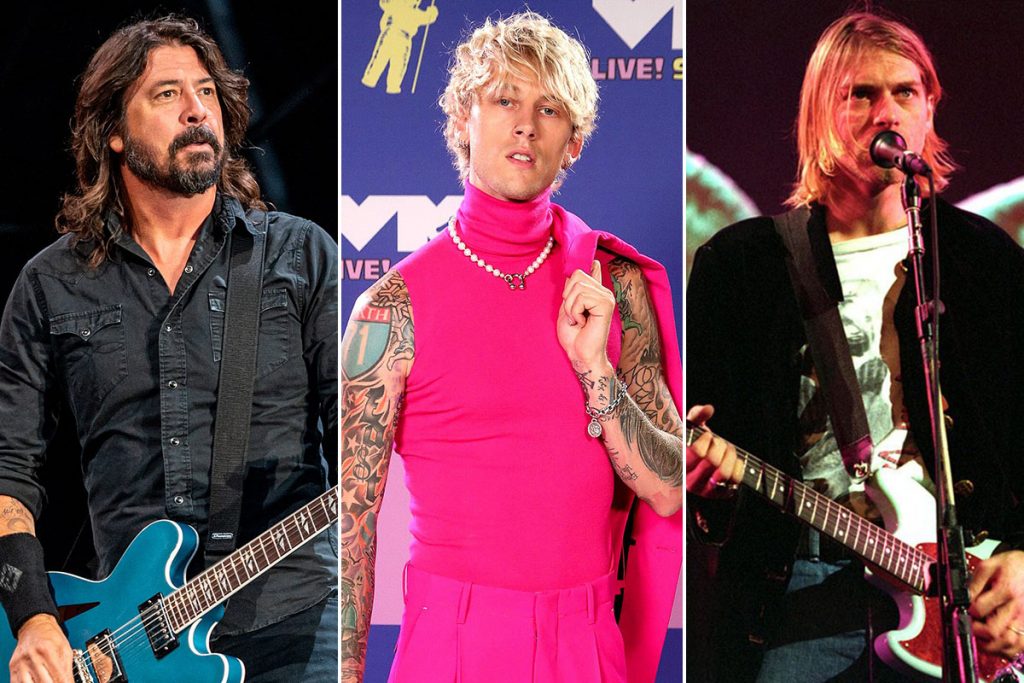 Machine Gun Kelly Shares The Story Dave Grohl Told Him About Kurt ...