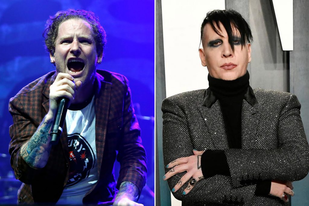 When Corey Taylor Managed To Freak Marilyn Manson Out