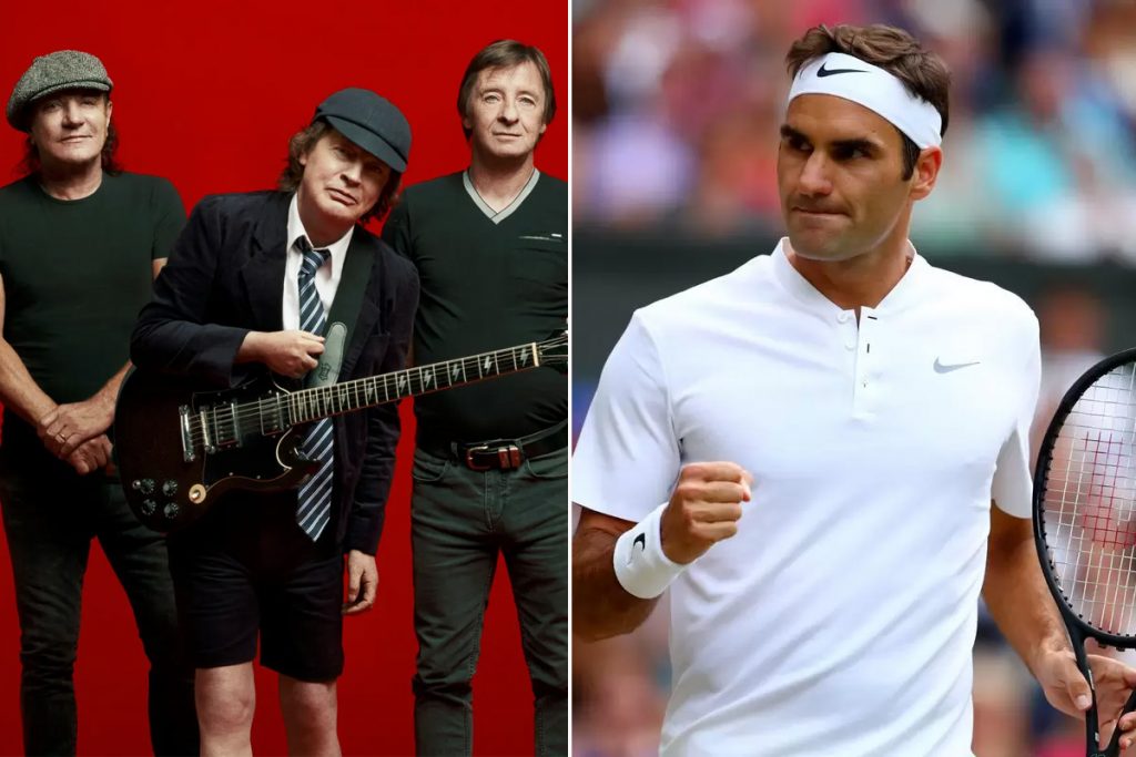 The Special Gift That Angus Young Was Received From Roger Federer