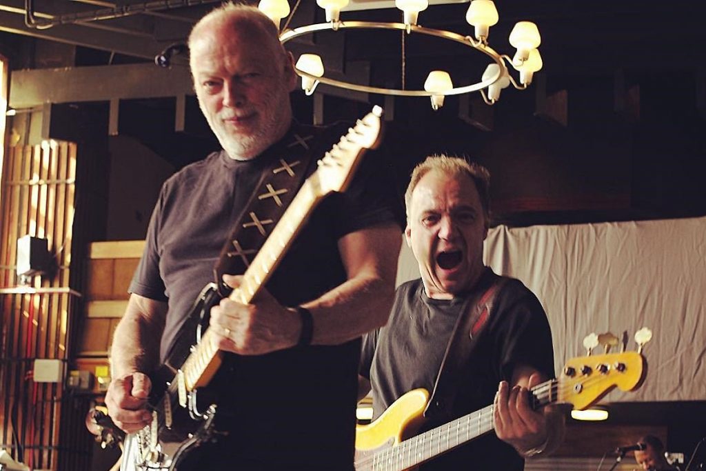 Pink Floyd's David Gilmour Is In His Studio Working With Guy Pratt