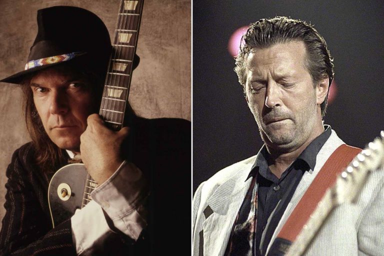 The Song Neil Young Targeted Eric Clapton