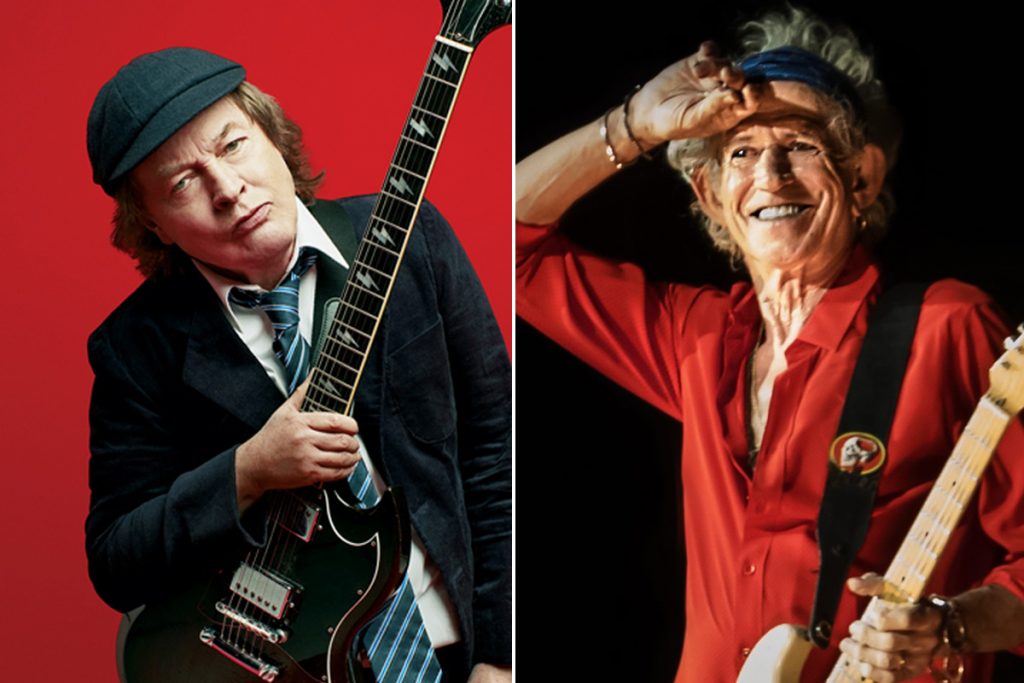 The Guitar Virtuoso Angus Young Considered Superior To Keith Richards