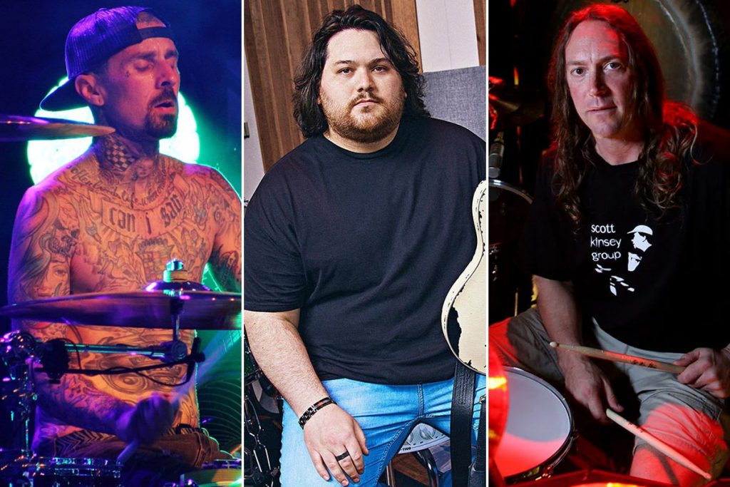 Wolf Van Halen Says Travis Barker And Danny Carey Were His Biggest Drum ...