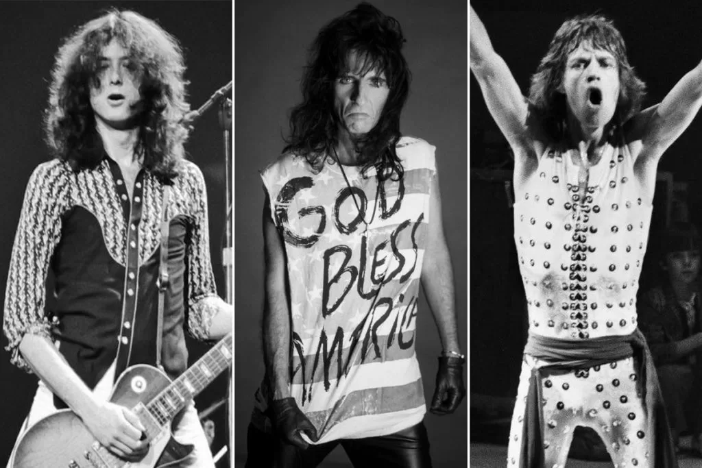 Alice Cooper's Embarrassment Related To Led Zeppelin And The Rolling Stones