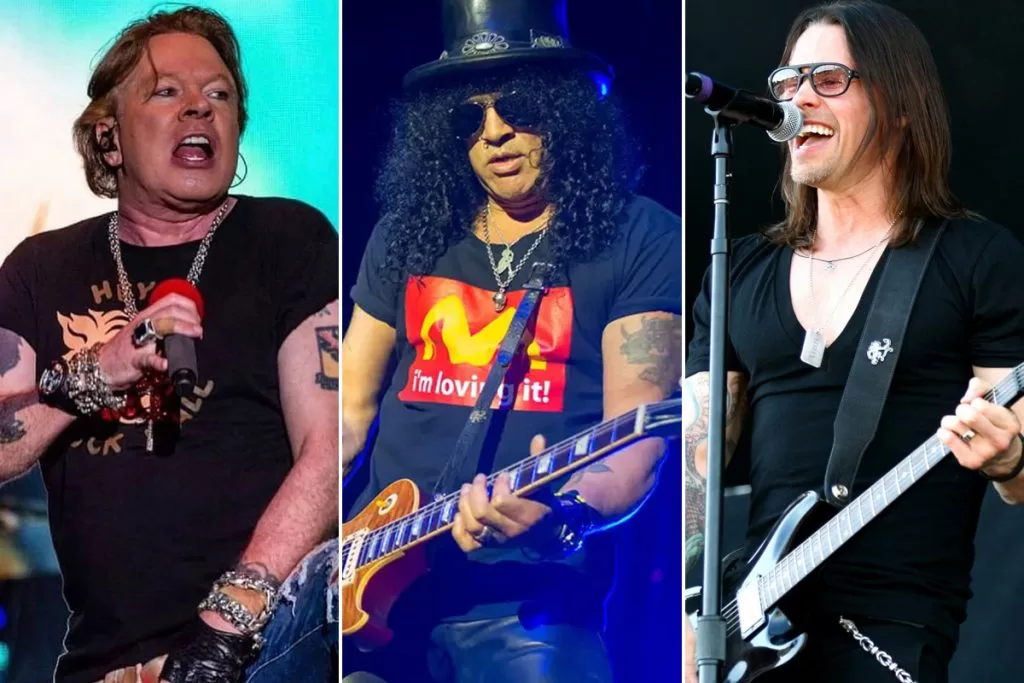 Slash Says He Cannot Compare Axl Rose To Myles Kennedy