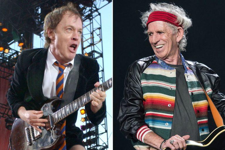 The Reason Angus Young Had Doubts About Meeting Keith Richards
