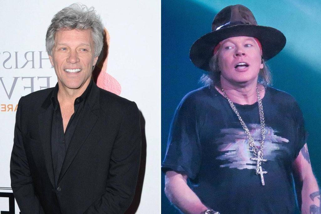 Axl Rose And Jon Bon Jovi Never Got On At All, Bon Jovi Bodyguard Recalls