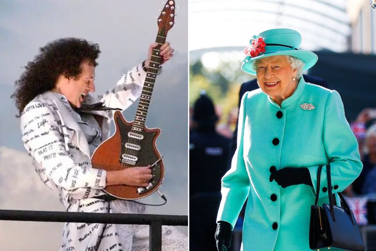 Brian May Admits Breaking The Royal Protocol During The Queen's Golden ...