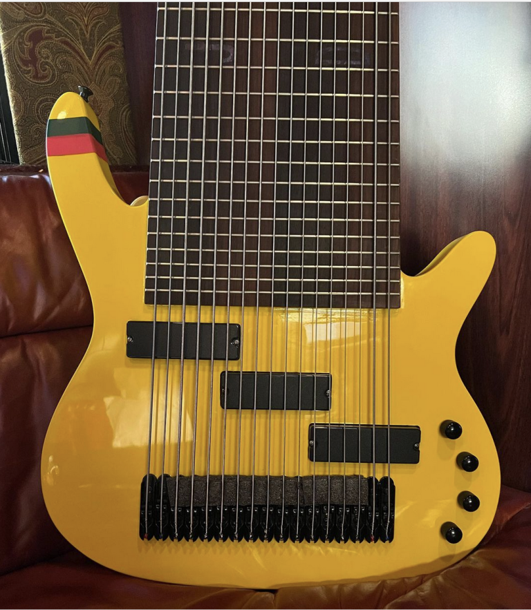 ZZ Top's Elwood Francis Explains His Decision To Play The 17-String Guitar