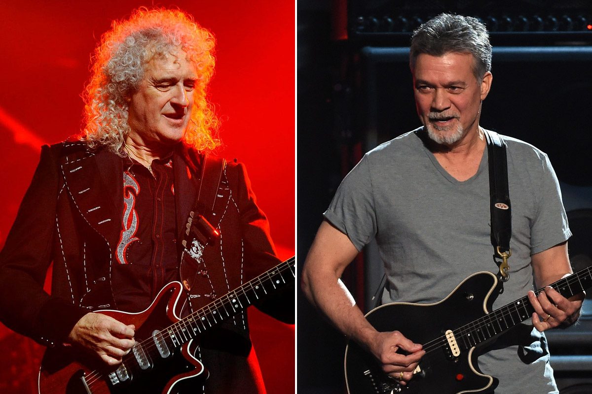 Eddie Van Halen Brian May