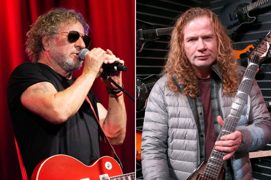 Sammy Hagar Admits Being Intimidated To Play With Dave Mustaine
