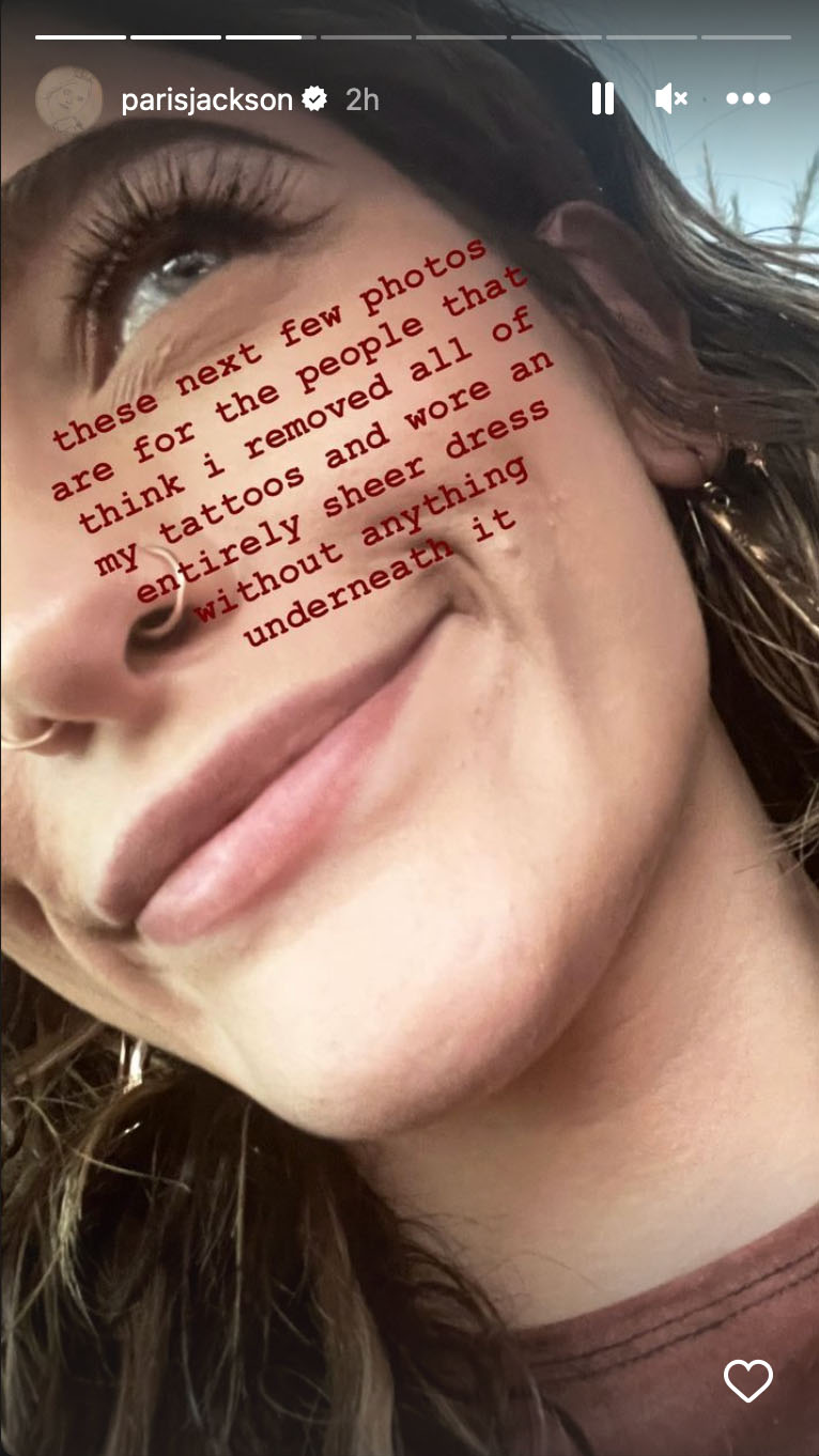 Paris Jackson Confuses Fans With ‘See-Through’ Dress