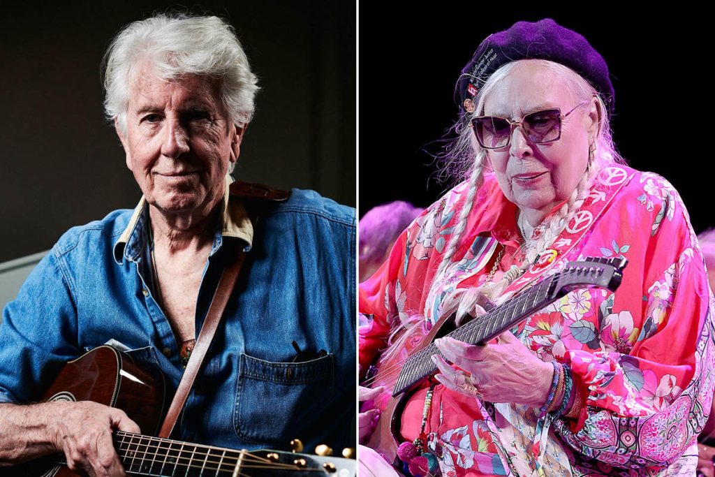 Graham Nash Says Joni Mitchell Was The Only Witness Of CSNY Chemistry