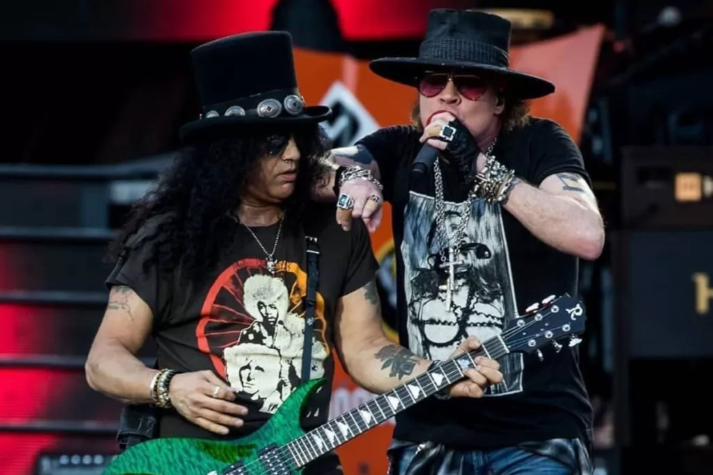 Axl Rose’s Studio Appearance With Slash Sparks Speculations About New ...