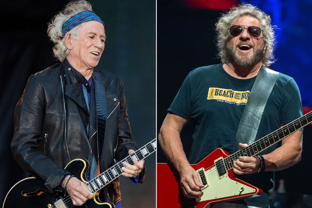 Sammy Hagar Felt Keith Richards Would Disappoint Him