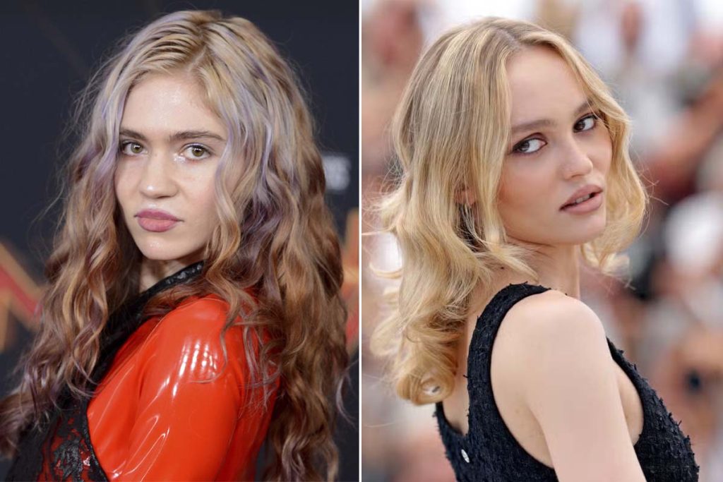 Grimes Defends Lily-Rose Depp Despite Her Show's Cancelation