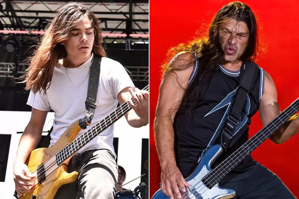 Rob Trujillo’s Son Is Digging The Art Of Metallica