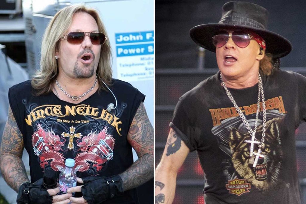 Why Axl Rose Issued An Ultimatum To 'Puppet' Vince Neil