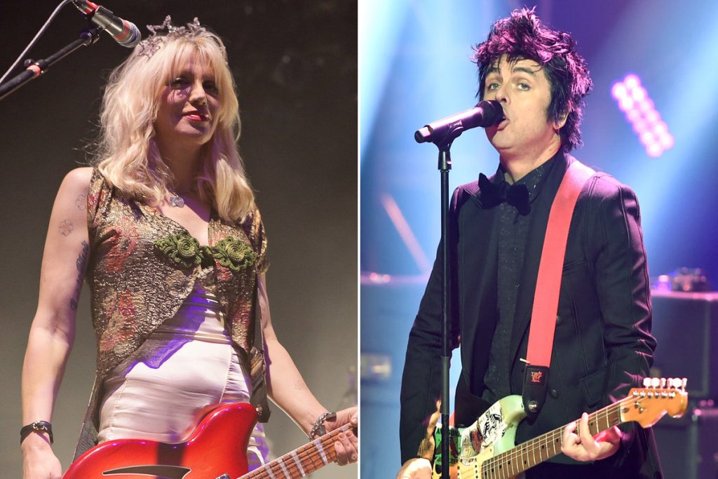 Courtney Love Surfaces First Time In Months To Sing With Billie Joe ...