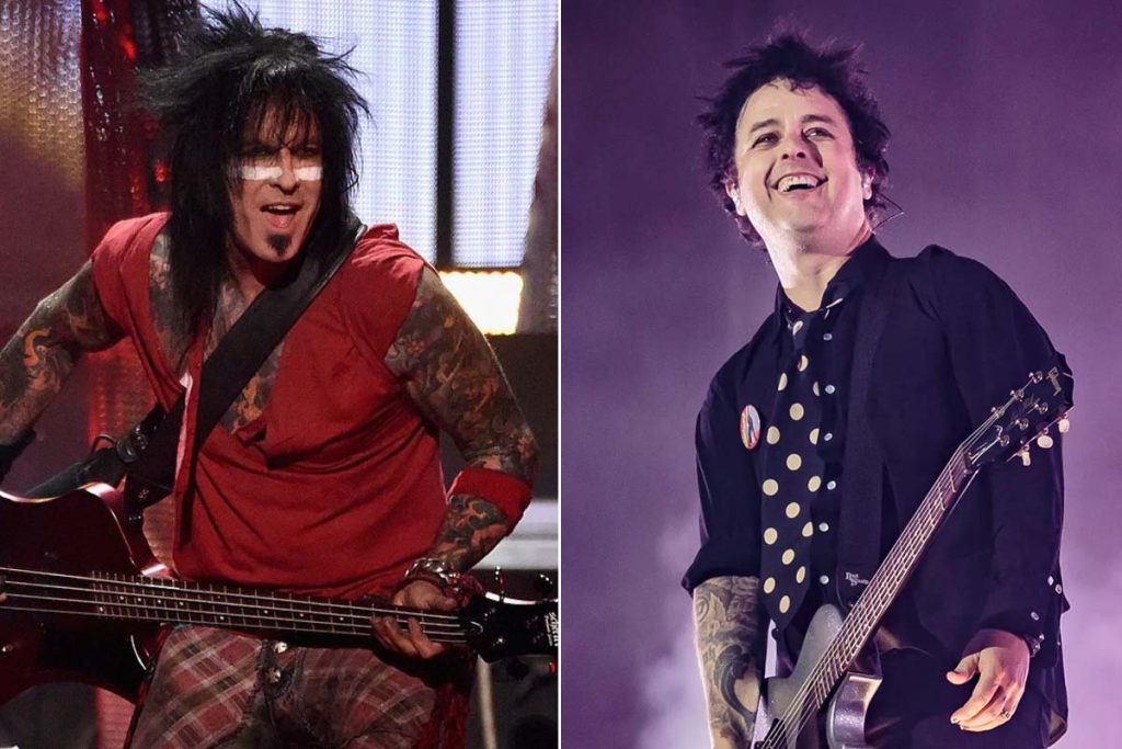 Billie Joe Armstrong And Nikki Sixx Teaming Up? Billie Drops The ...
