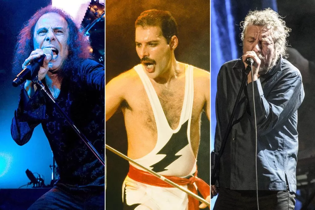 Freddie Mercury Reigns As The Greatest Rock Singer, Surpassing Dio And ...