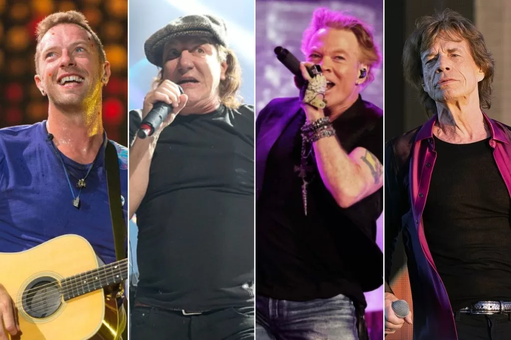 Coldplay Surpasses AC/DC, Guns N' Roses, And Stones For 'Largest Rock Tour'