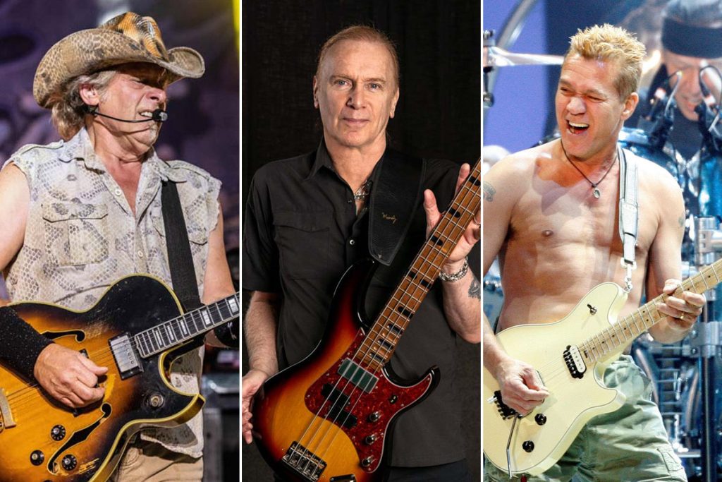 Billy Sheehan Praises Ted Nugent's Unique Guitar Sound -Even With Eddie ...