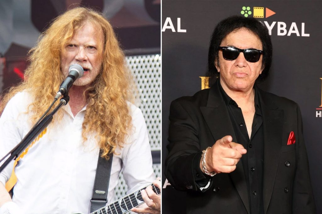 Megadeth’s Dave Mustaine Recalls Gene Simmons’ Attempt To Copy His ...