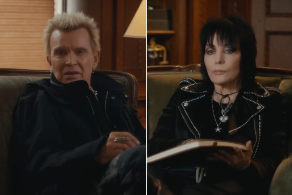 Billy Idol And Joan Jett Team Up For Massive North American Tour
