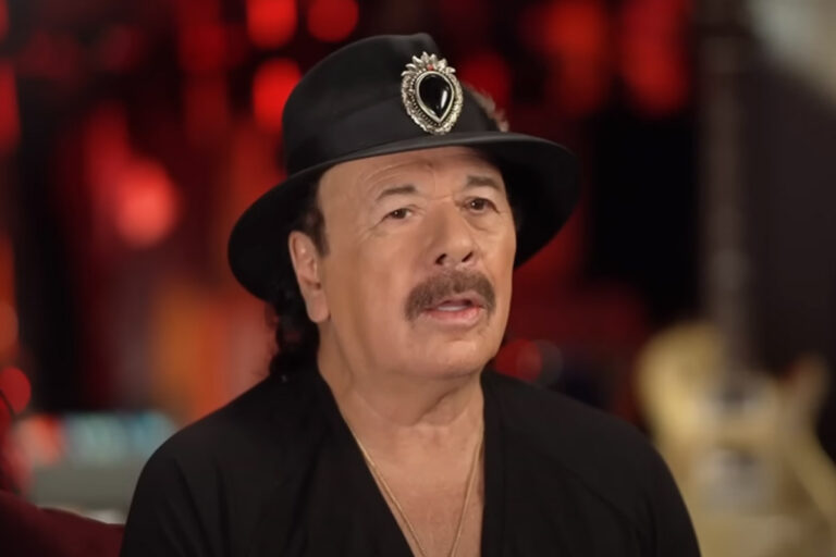 Carlos Santana Hospitalized After Collapsing During Soundcheck