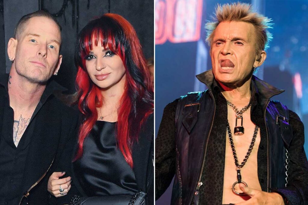 Corey Taylor’s Wife Alicia: Billy Idol Was My First Crush Before Corey