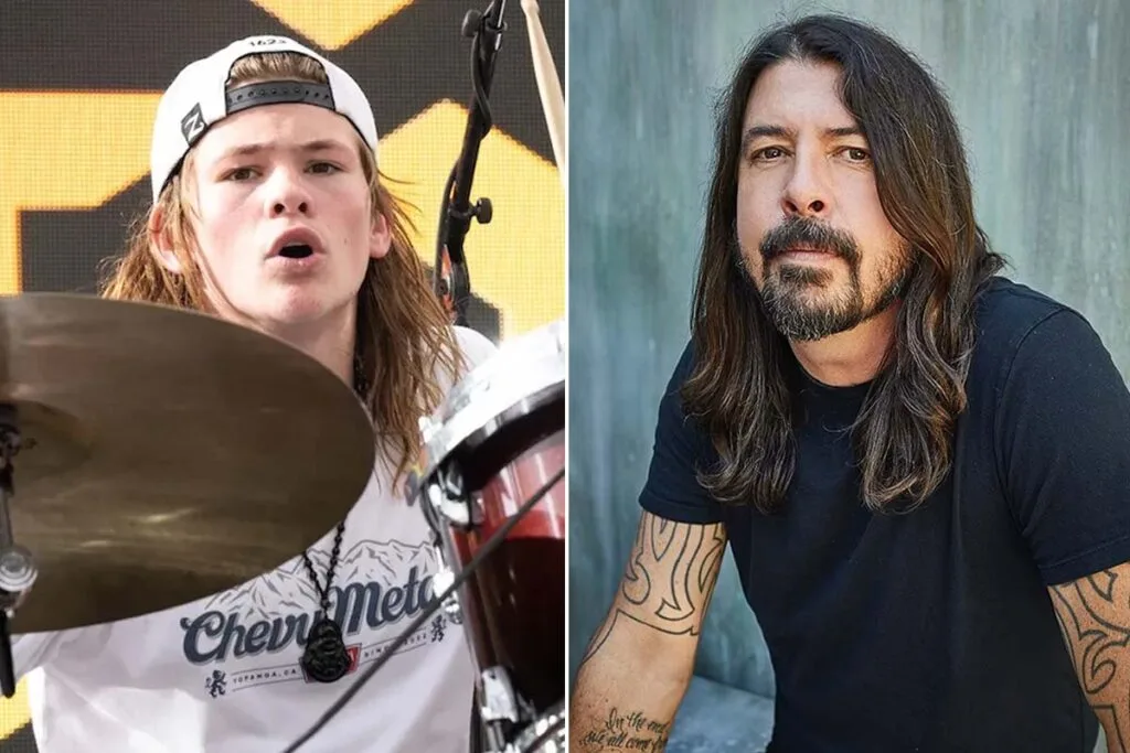 Dave Grohl Joins Taylor Hawkins' Son Shane On Stage for Surprise Chevy ...