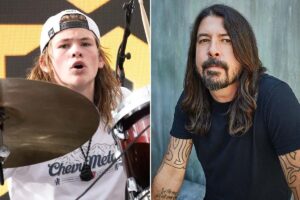 Dave Grohl Joins Taylor Hawkins' Son Shane On Stage for Surprise Chevy ...