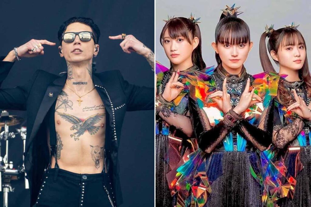 Andy Biersack Surprised by BABYMETAL Fans’ Reaction to Black Veil Brides