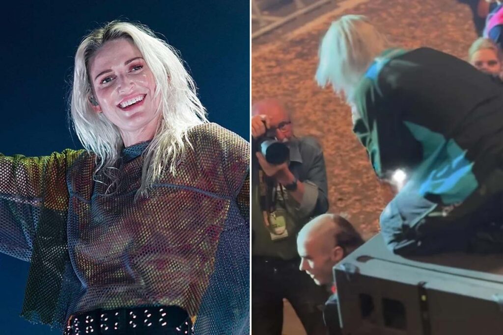 Emily Armstrong Stops Linkin Park Show to Shave a Fan's Head
