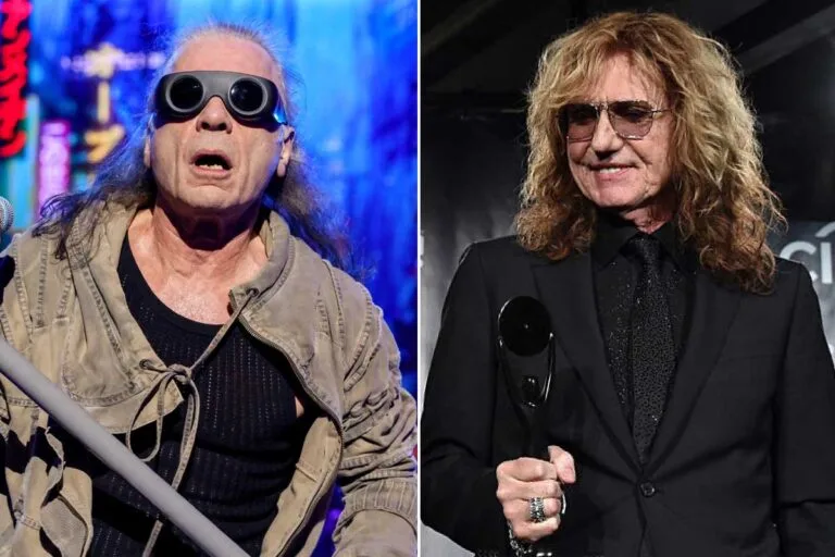 Bruce Dickinson Spills on the Little-Known Way David Coverdale Got His ...