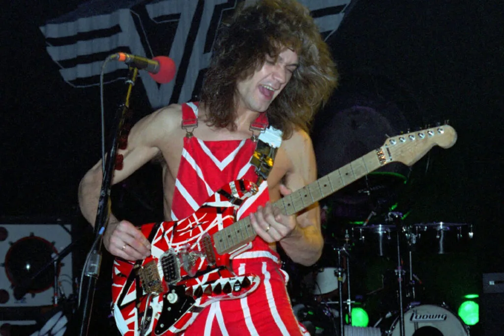 Eddie Van Halen's 1982 Kramer Guitar Up for Auction, Estimated to Sell ...