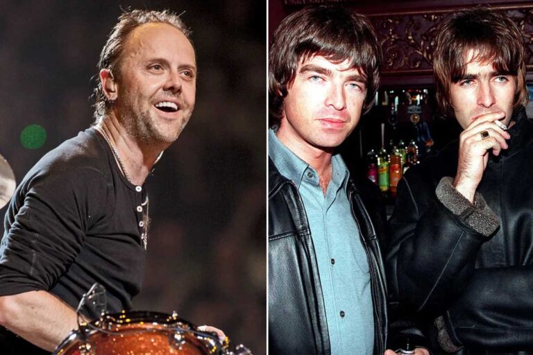 Metallica's Lars Ulrich: I'm the Biggest Oasis Fan Since Day One