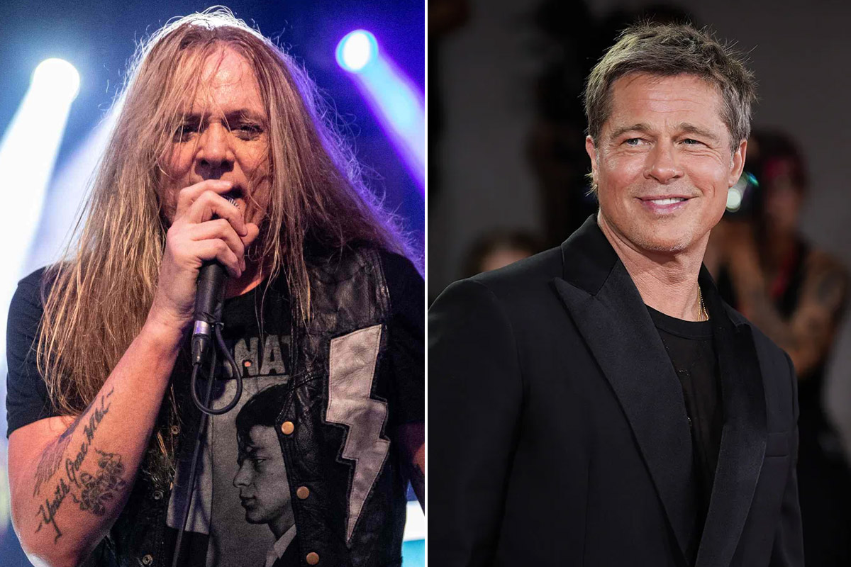 Sebastian Bach Issues Apology to Hollywood Star He Stole from Brad Pitt ...
