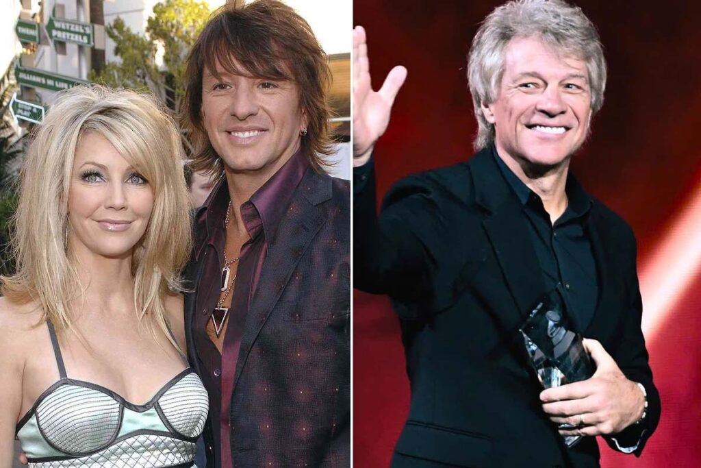 Richie Sambora's Ex-Wife Heather Locklear Denies Inviting Jon Bon Jovi ...