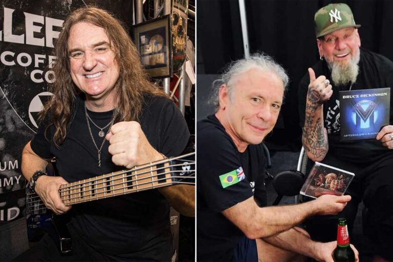 David Ellefson Defends Bruce Dickinson Over Awkward Paul Di'Anno Meeting